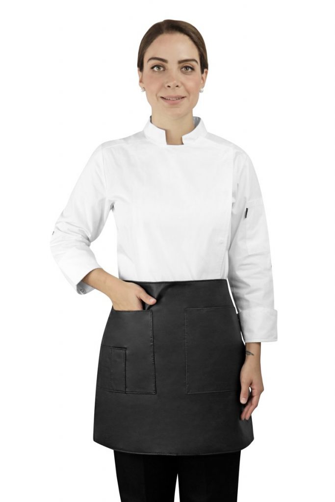 Mandil de Vinil Corto para Chef – Disena tu Imagen